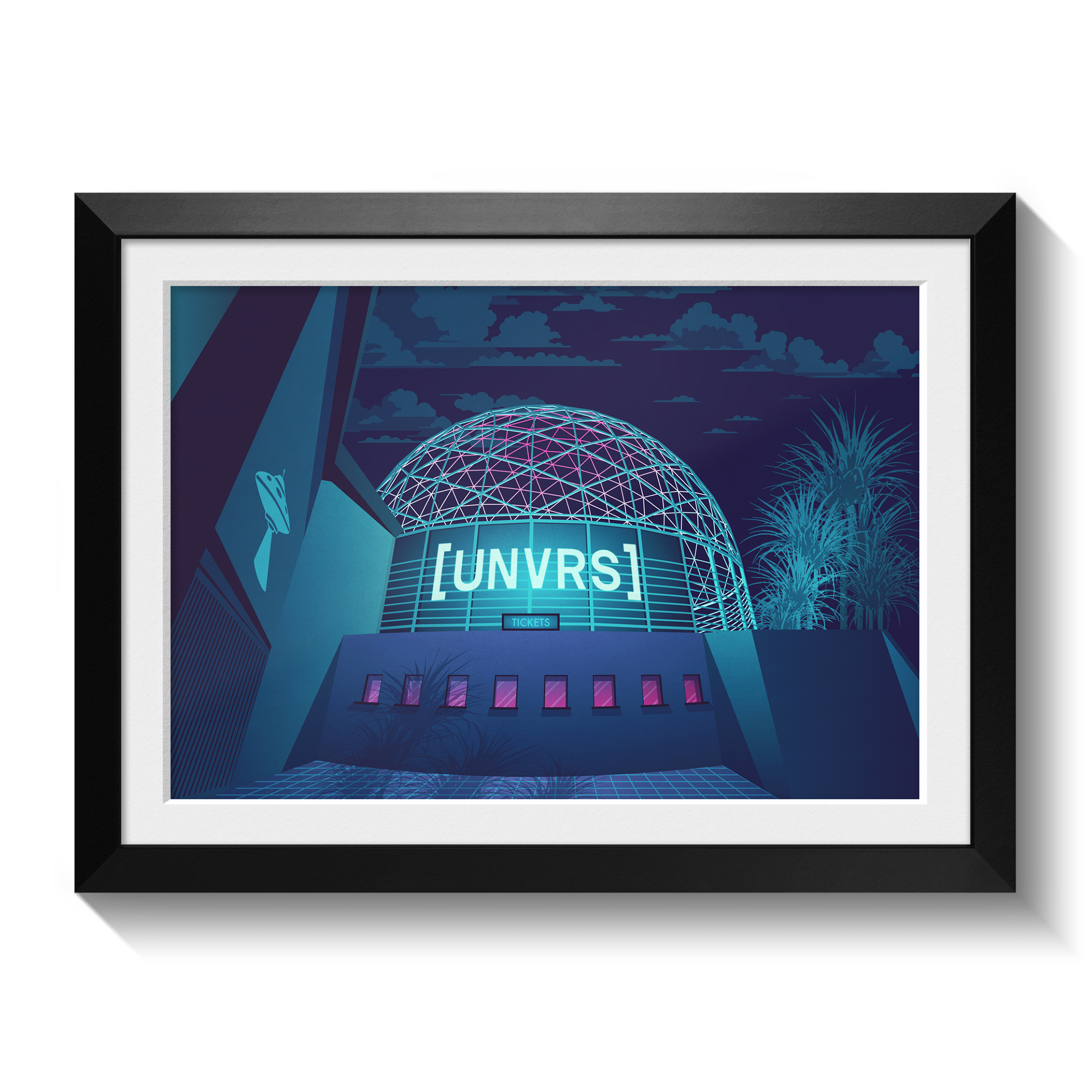 UNVRS Ibiza Nightclub Poster – Bucket List Prints