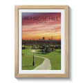 Primrose Hill London Skyline Travel Poster – Bucket List Prints