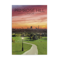 Primrose Hill London Skyline Travel Poster – Bucket List Prints