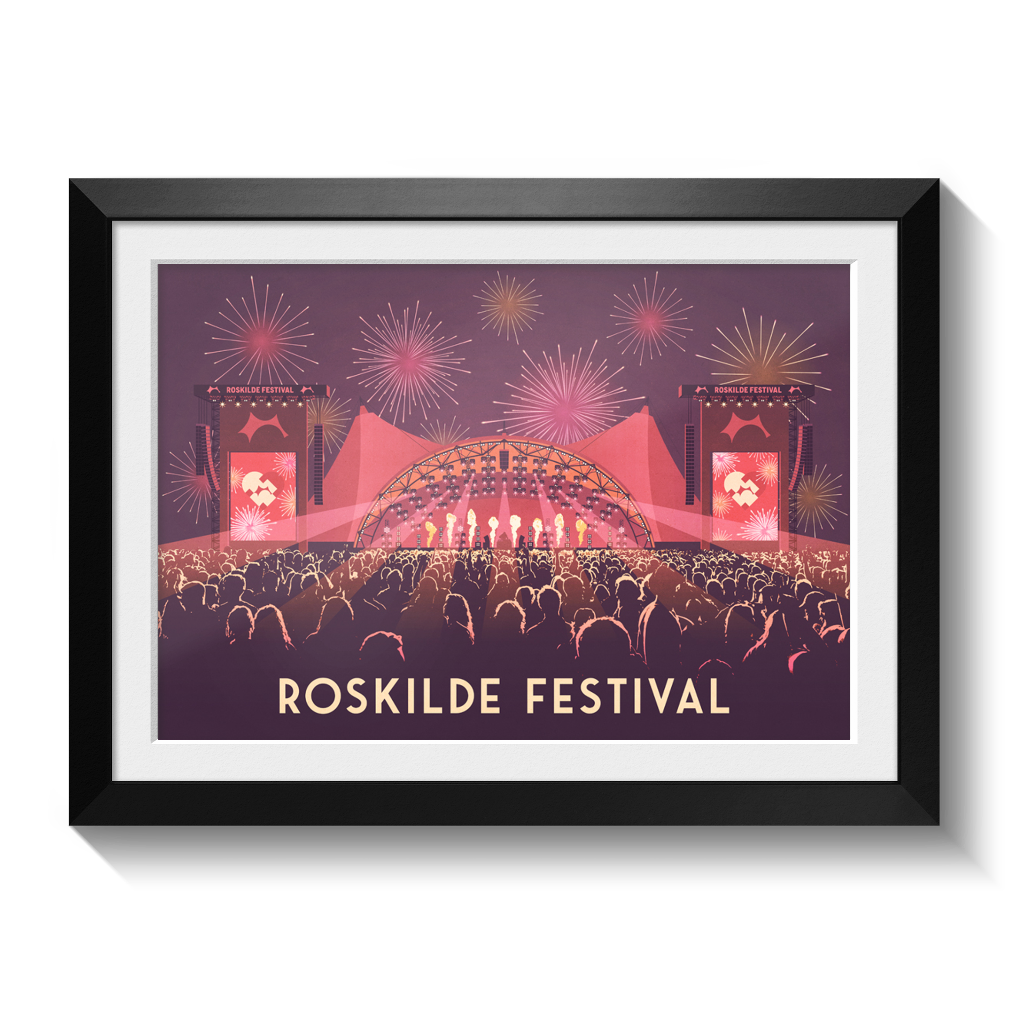 Roskilde Festival Denmark Poster – Bucket List Prints