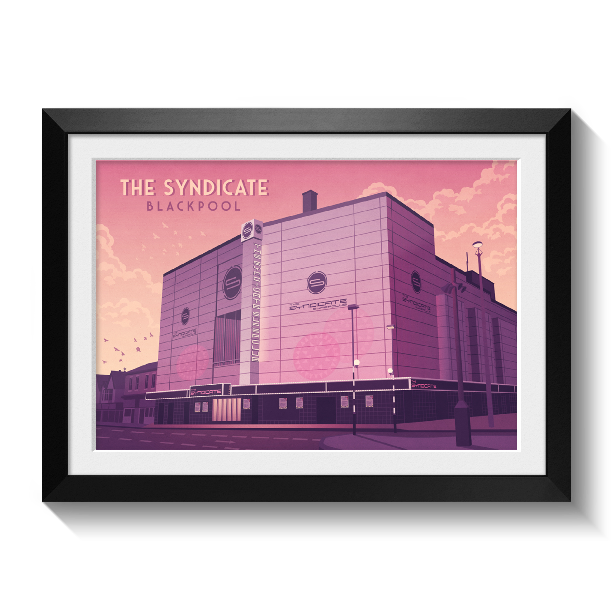 The Syndicate Nightclub Blackpool Poster – Bucket List Prints