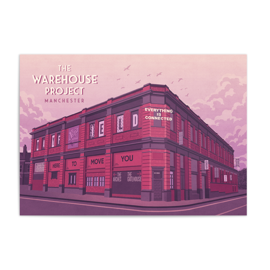 The Warehouse Project Manchester Nightclub Poster – Bucket List Prints